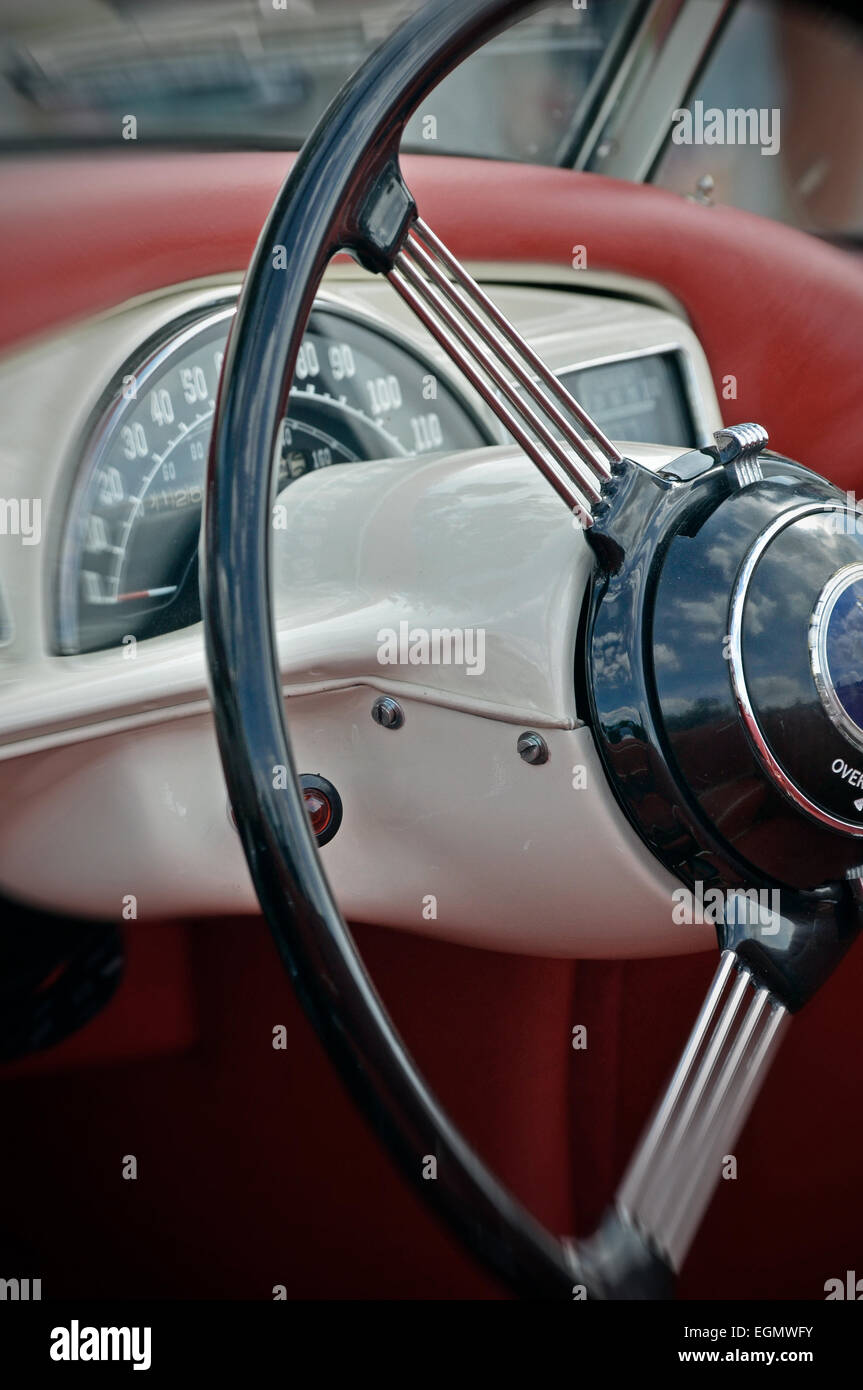 Sunbeam alpine steering wheel hi-res stock photography and images - Alamy