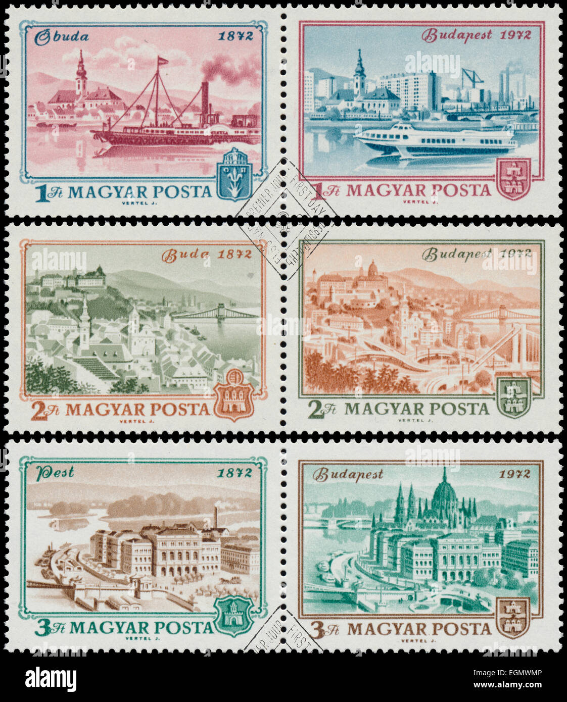 Philately postage stamps 1972 series hi-res stock photography and ...