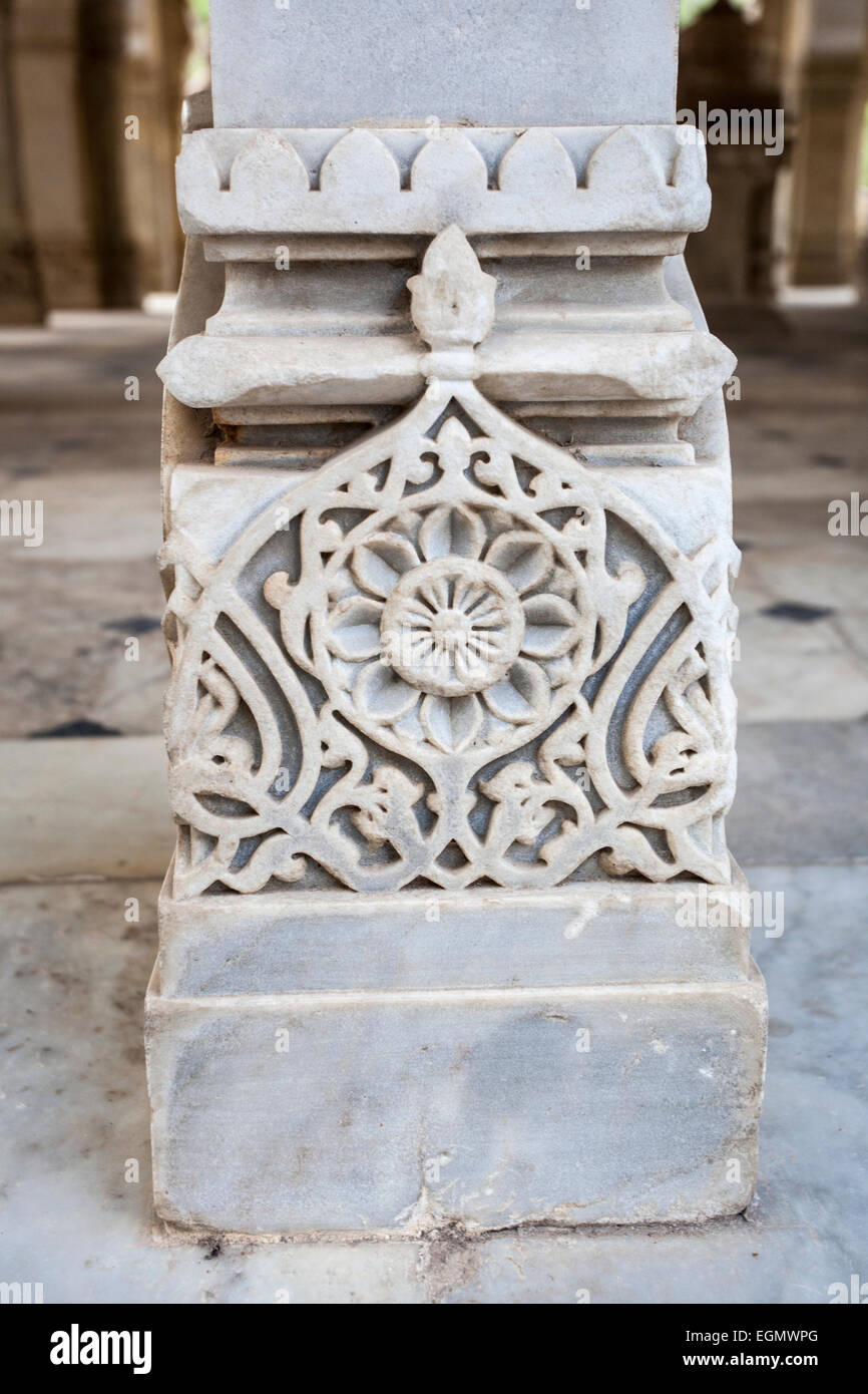 Gaitore, the royal cremation ground of the Kachhwaha Rajputs Stock ...