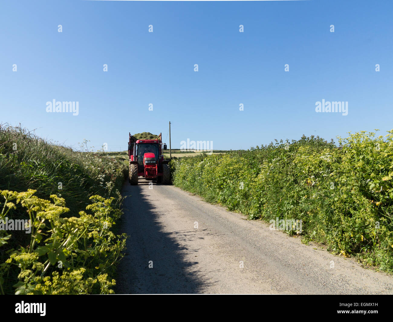 Tractor lane hi-res stock photography and images - Alamy