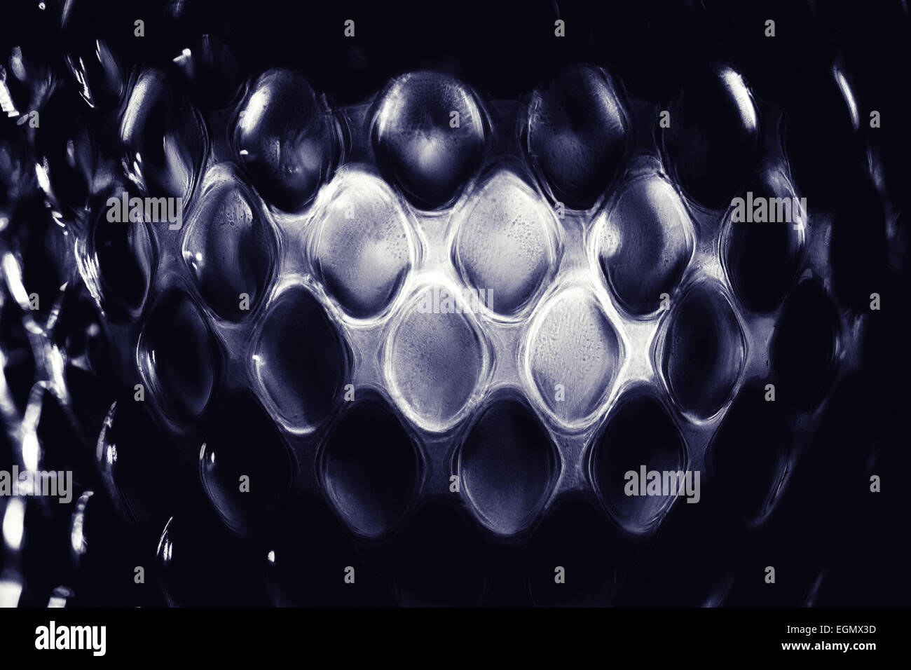 Contrast glass background with geometric pattern macro Stock Photo - Alamy