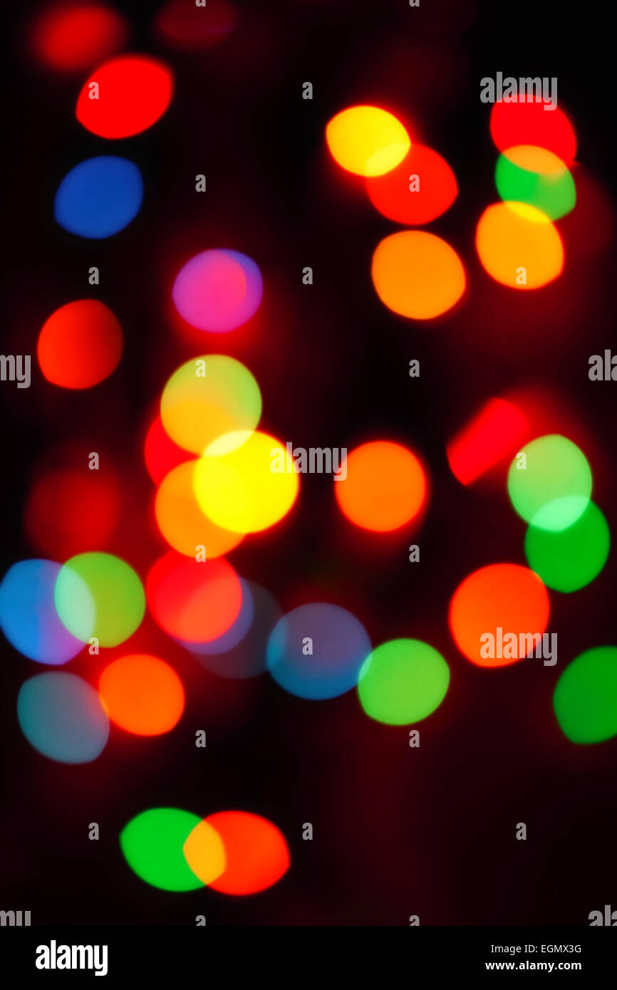 Abstract background with colored spots close up Stock Photo - Alamy