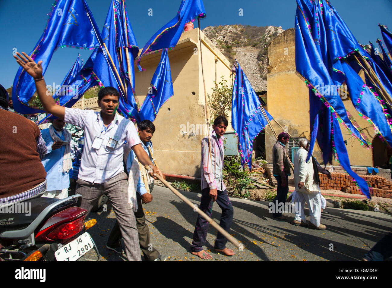 religious parade in Jaipur India Stock Photo - Alamy