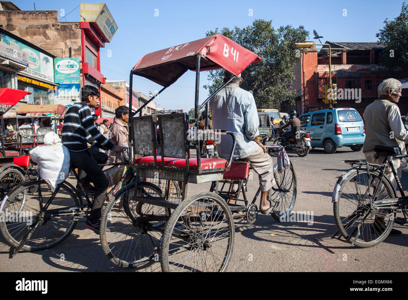 Bicycles india hi-res stock photography and images - Alamy