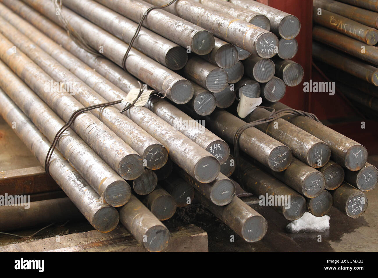 round billet in the rod as a basis for future redistribution Stock ...