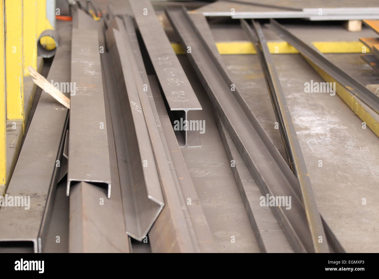 purified metal profile channel for use in structures Stock Photo - Alamy
