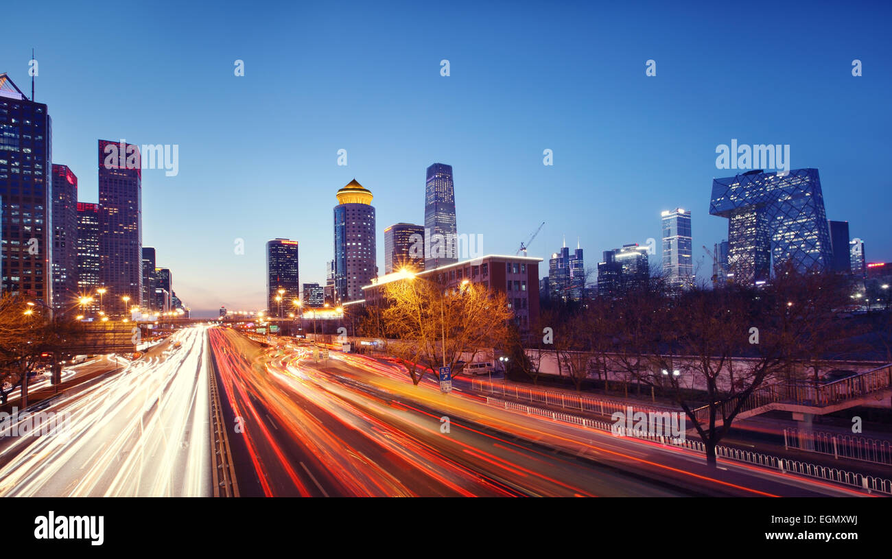 Beijing Skyline Then Now