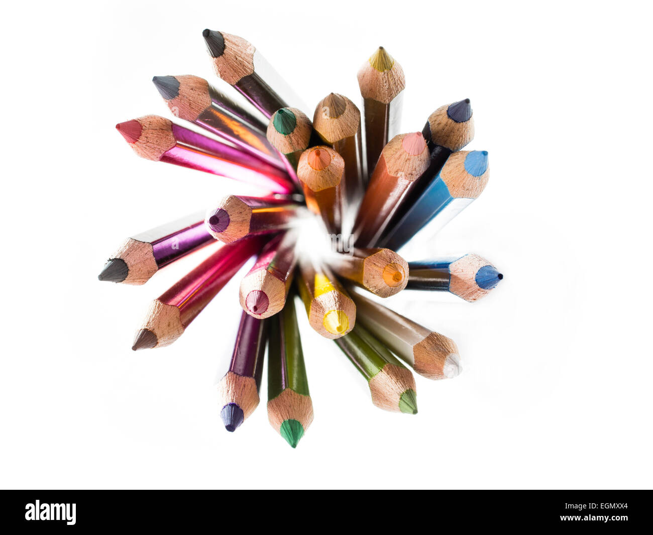 Pencils pencil Cut Out Stock Images & Pictures - Alamy
