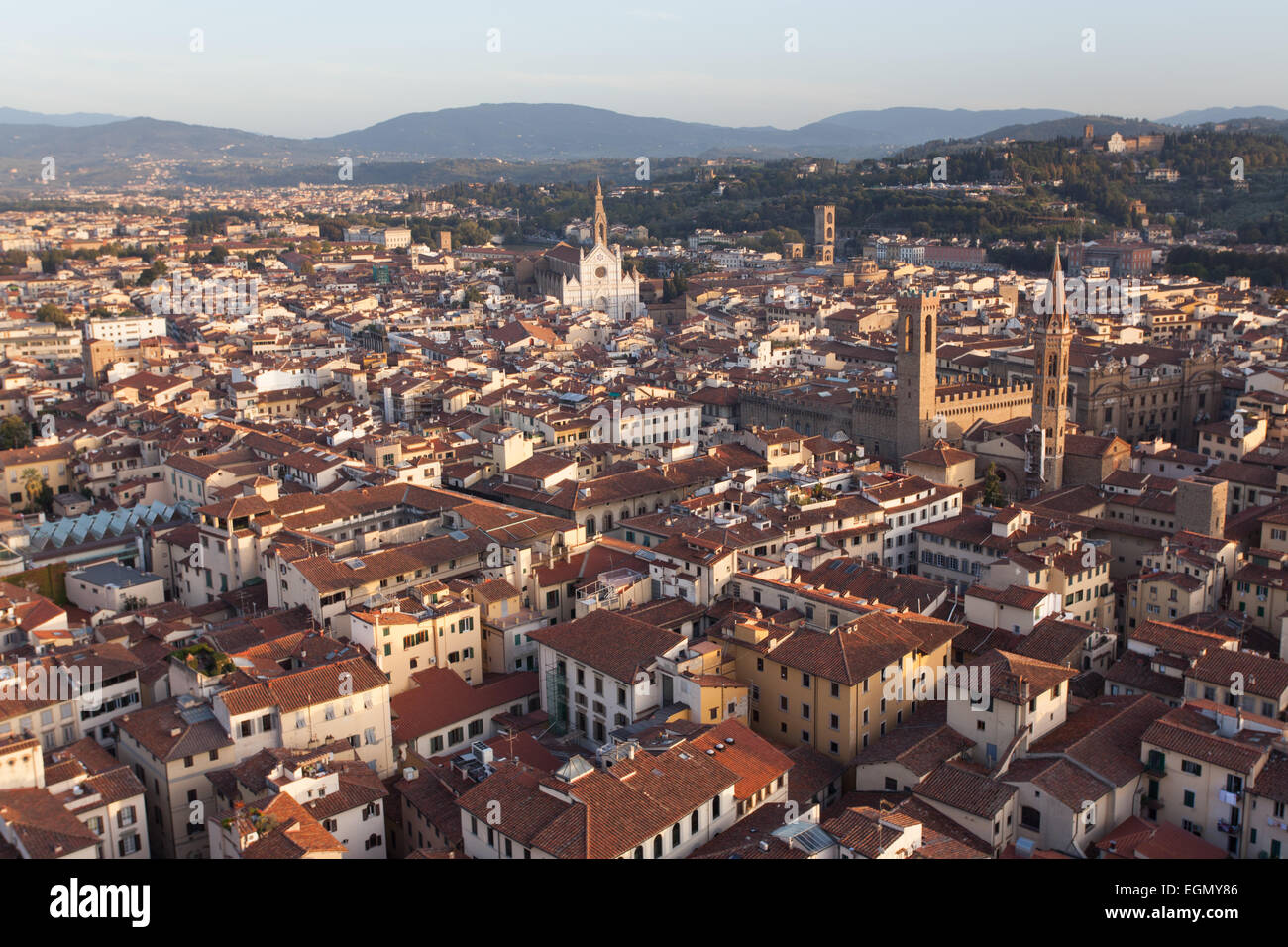 Aerial view of Florence, Italy Stock Photo - Alamy