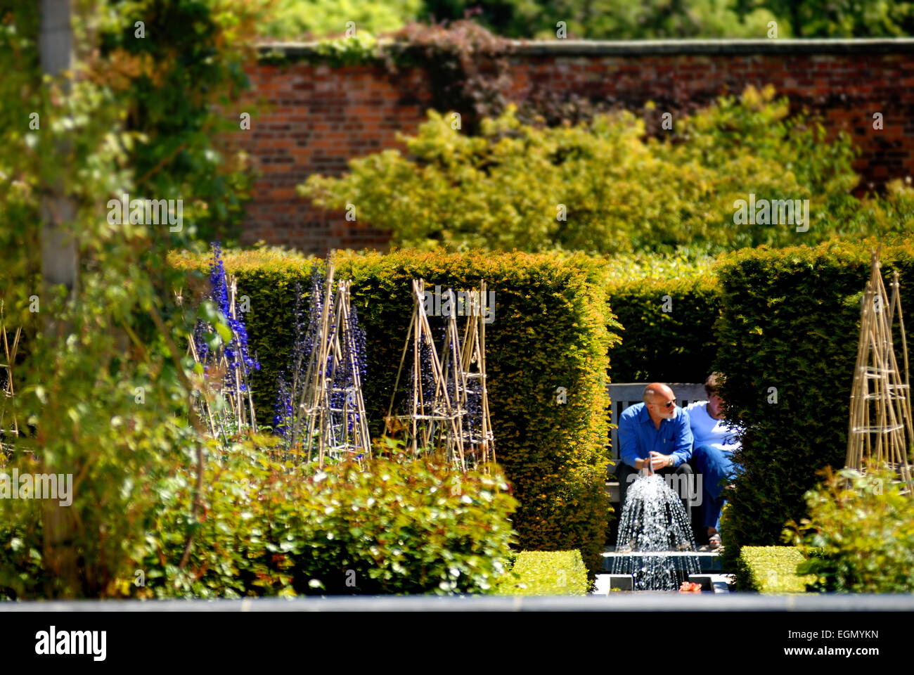 The Alnwick Garden Stock Photo - Alamy