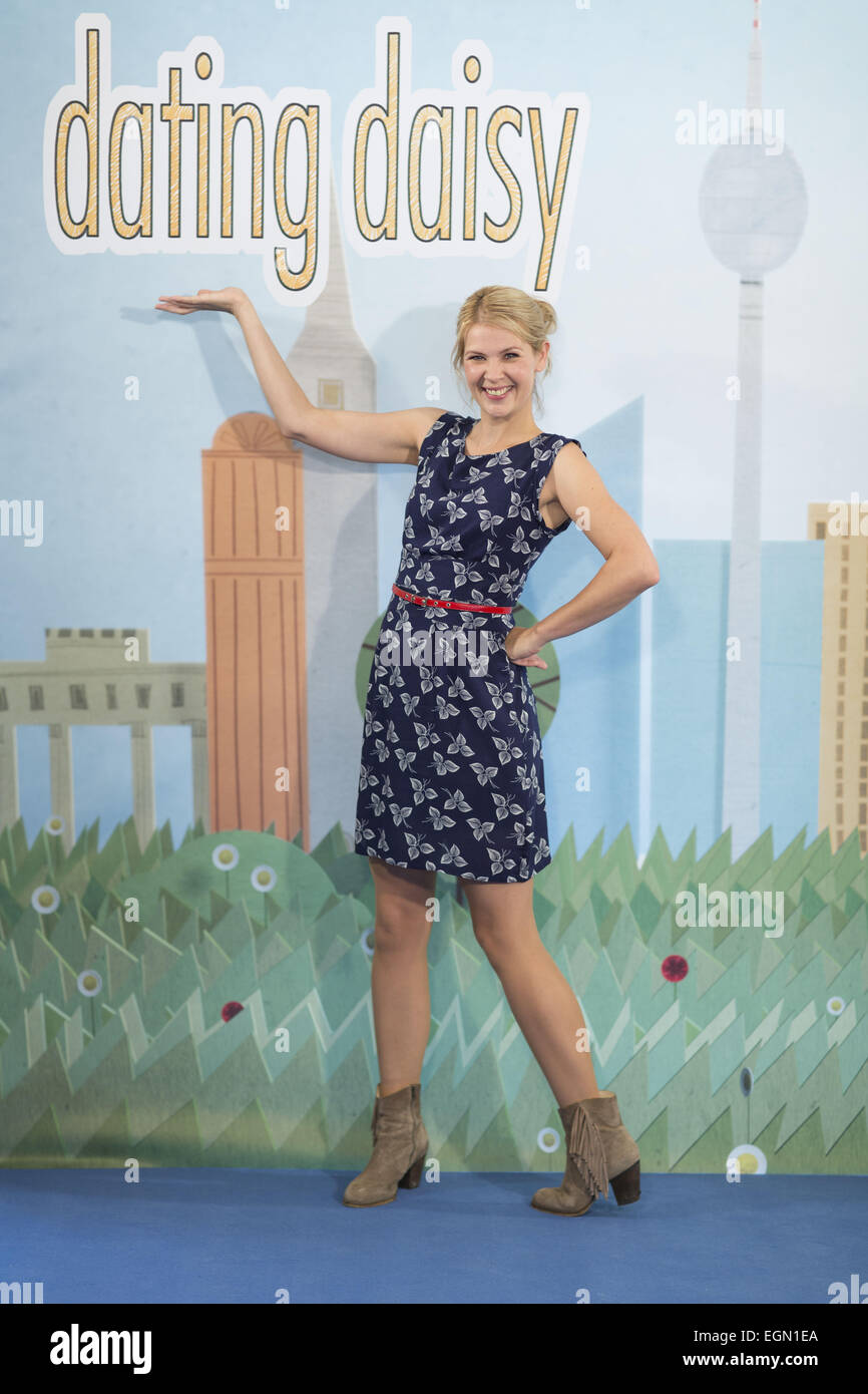 The cast of Dating Daisy promoting their ARD TV series at 25 hours ...