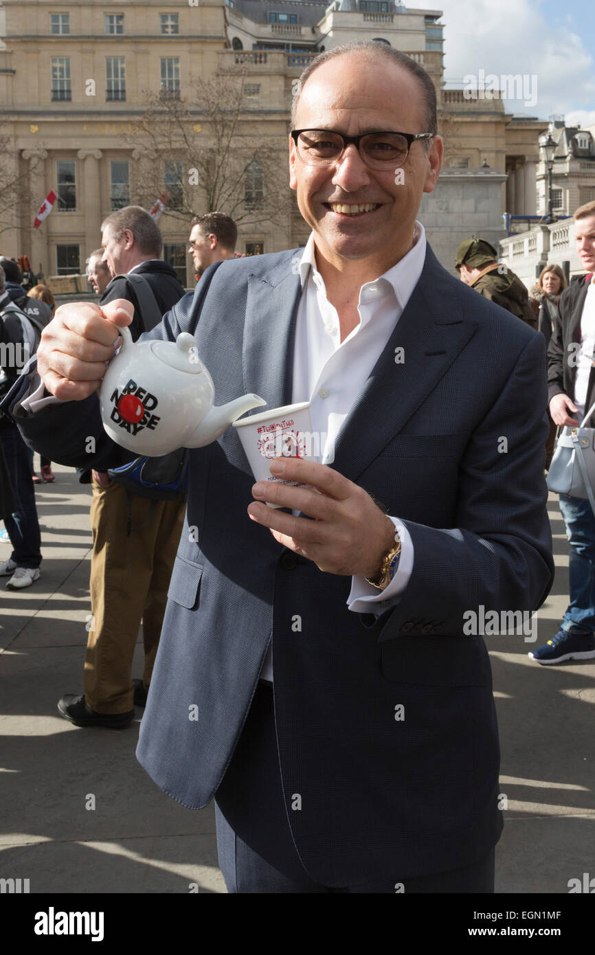London, UK. 27 February 2015. Pictured: Theo Paphitis. Theo Paphitis ...