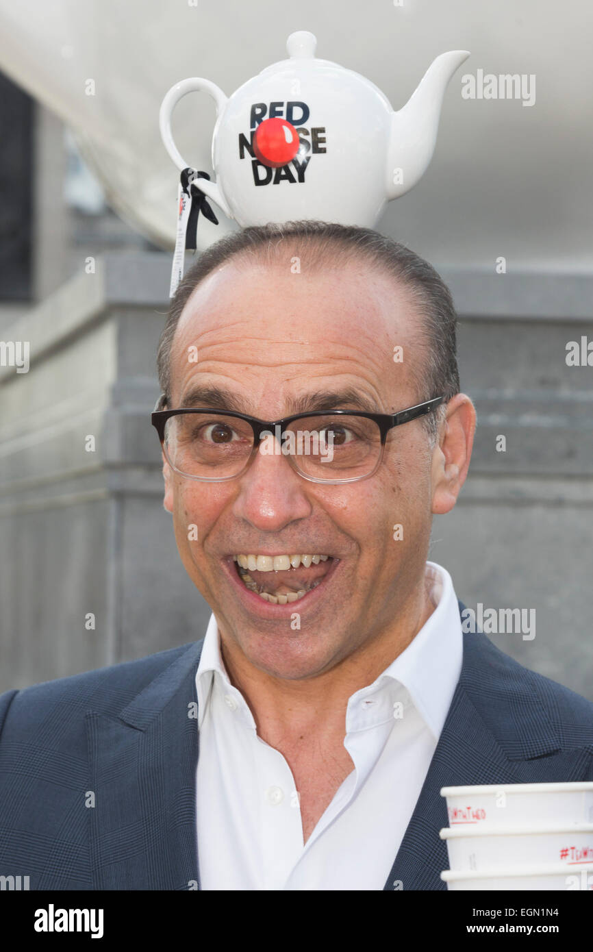 London, UK. 27 February 2015. Pictured: Theo Paphitis. Theo Paphitis ...
