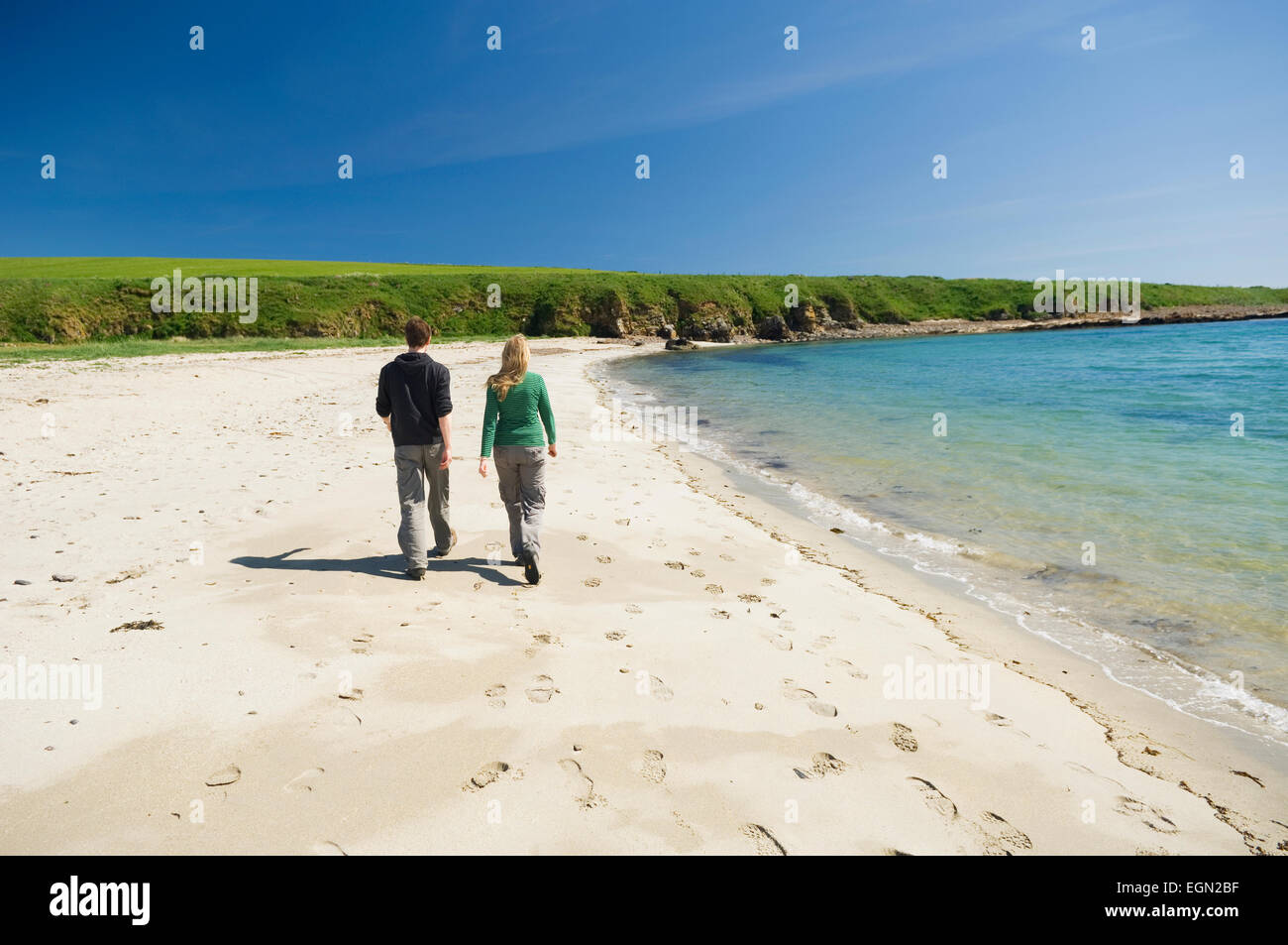 Orkney beach woman hi-res stock photography and images - Alamy