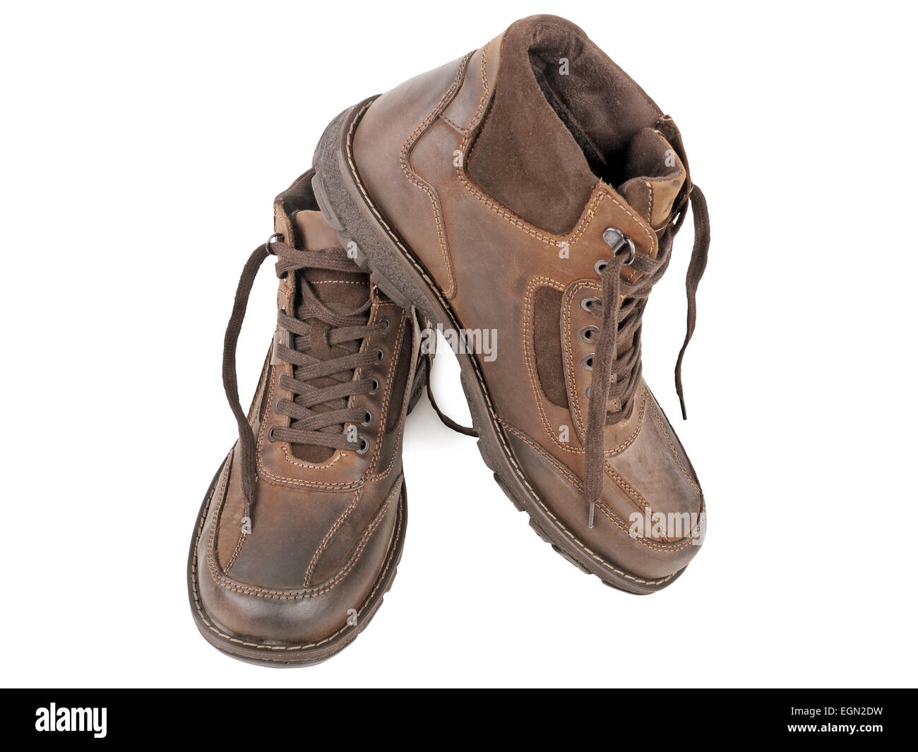 winter shoes isolated on white background, studio shot Stock Photo - Alamy