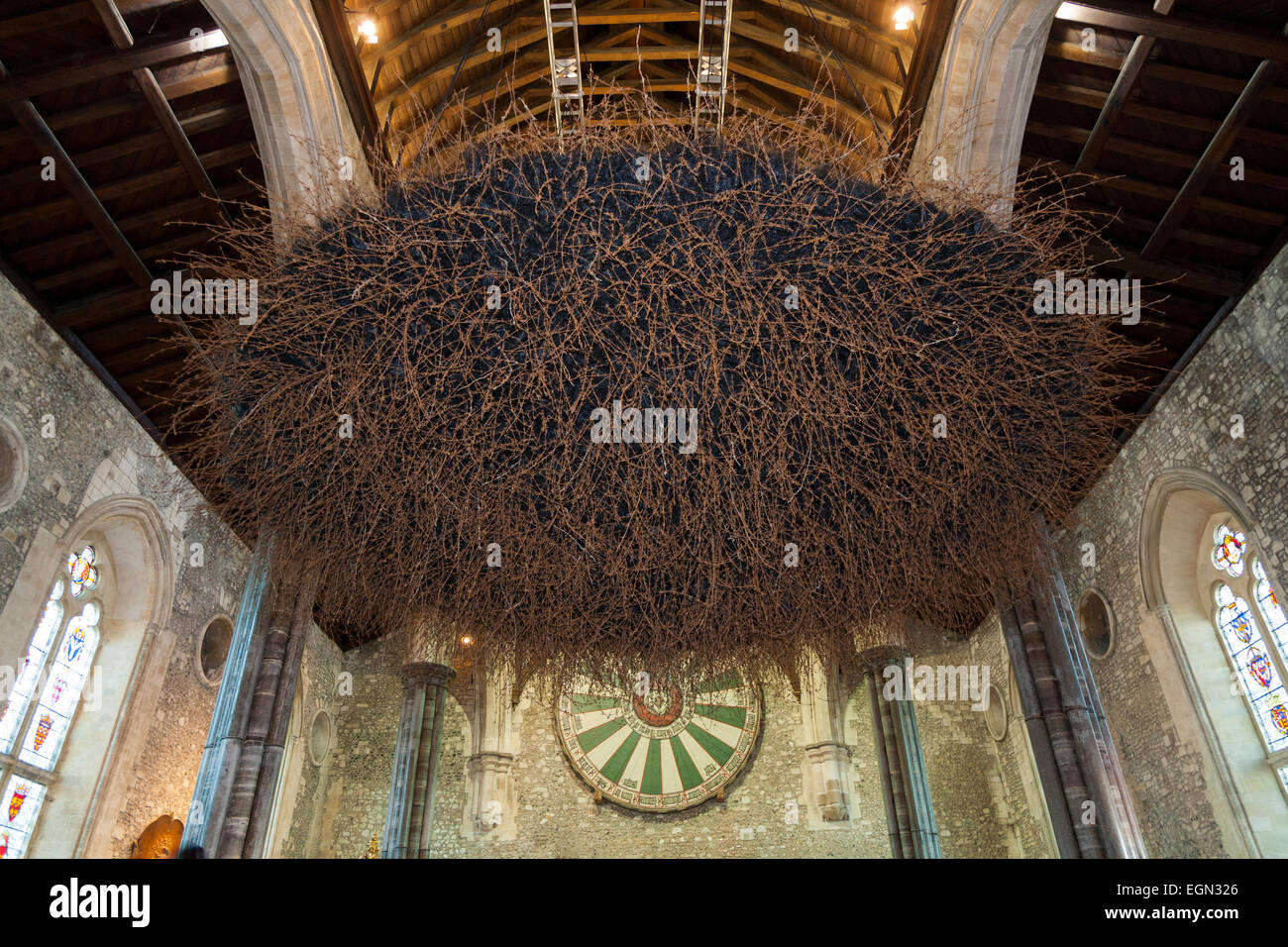 ' Cloud ' by Susie MacMurray at The Great Hall, Winchester. A newly ...
