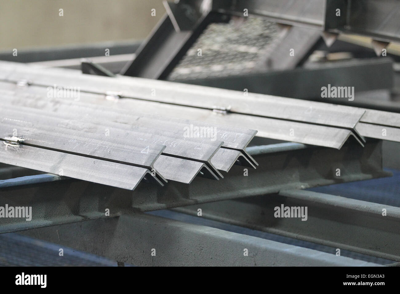 Metal profiles angle foundation for building structures, steel Stock ...