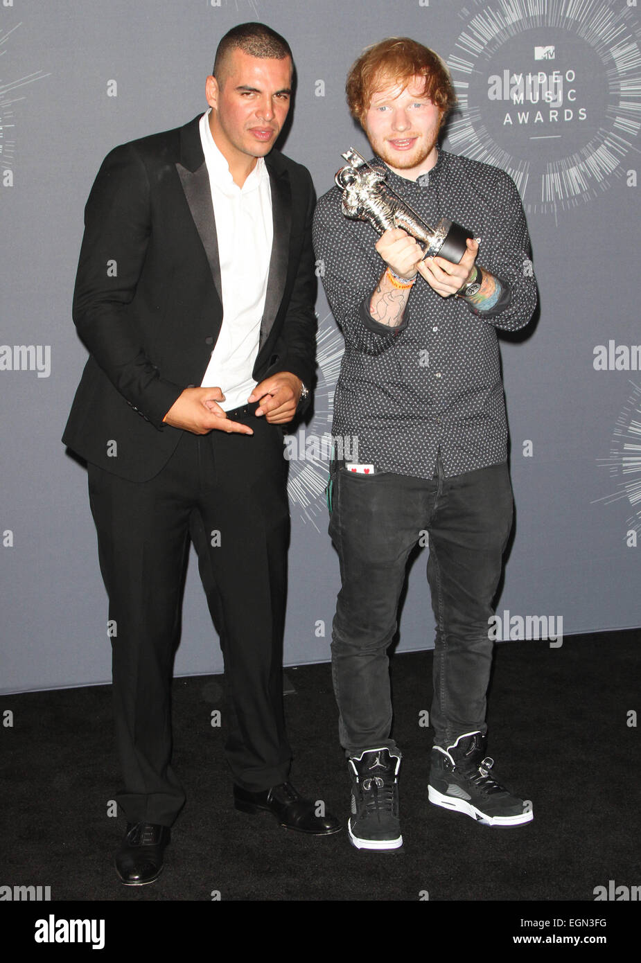 2014 MTV Video Music Awards - Press Room Featuring: Emil Nava,Ed ...