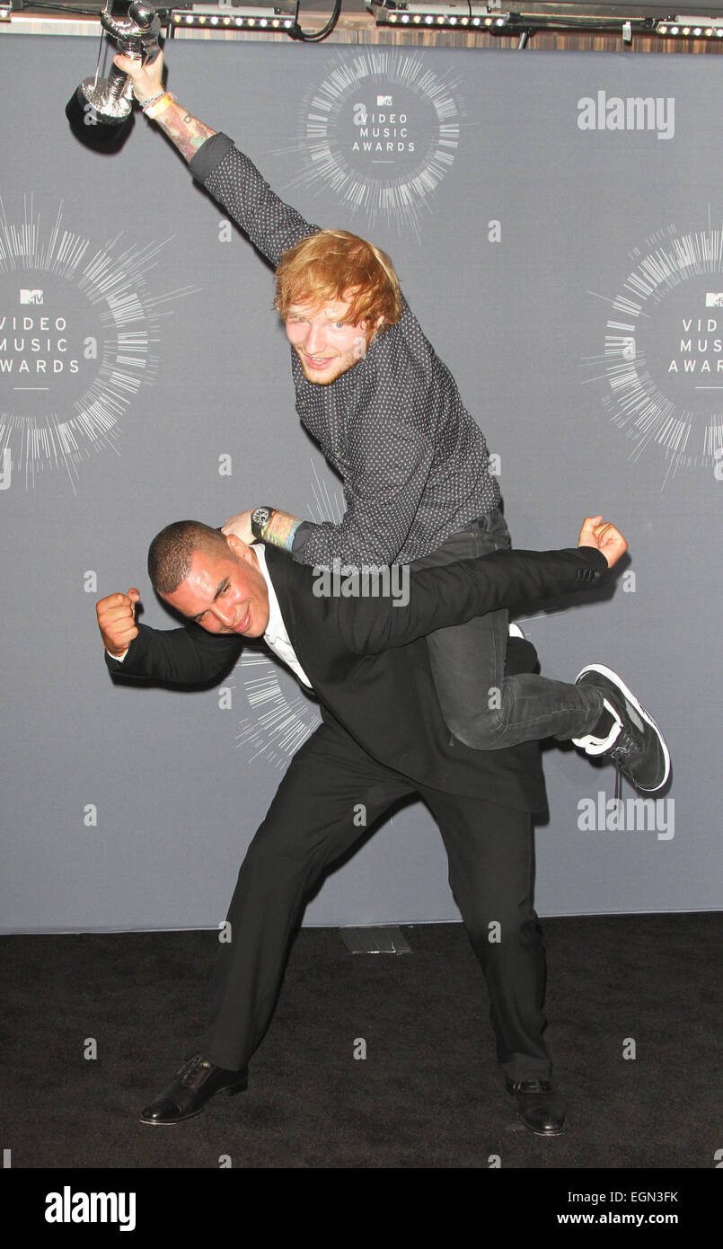 2014 MTV Video Music Awards - Press Room Featuring: Emil Nava,Ed ...
