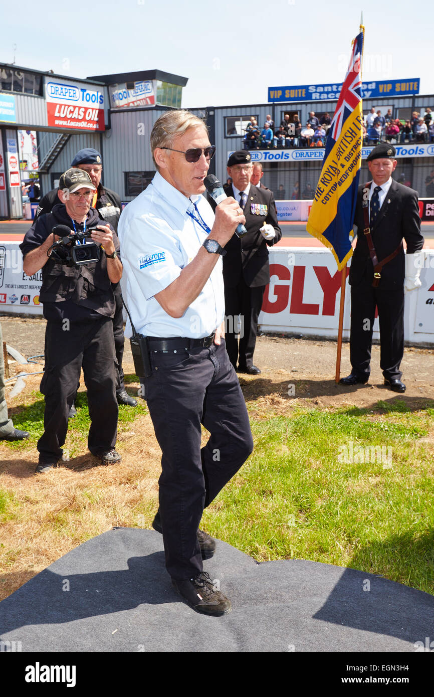 Unveiling of a memorial stone at Podington Airfield installed by the ...