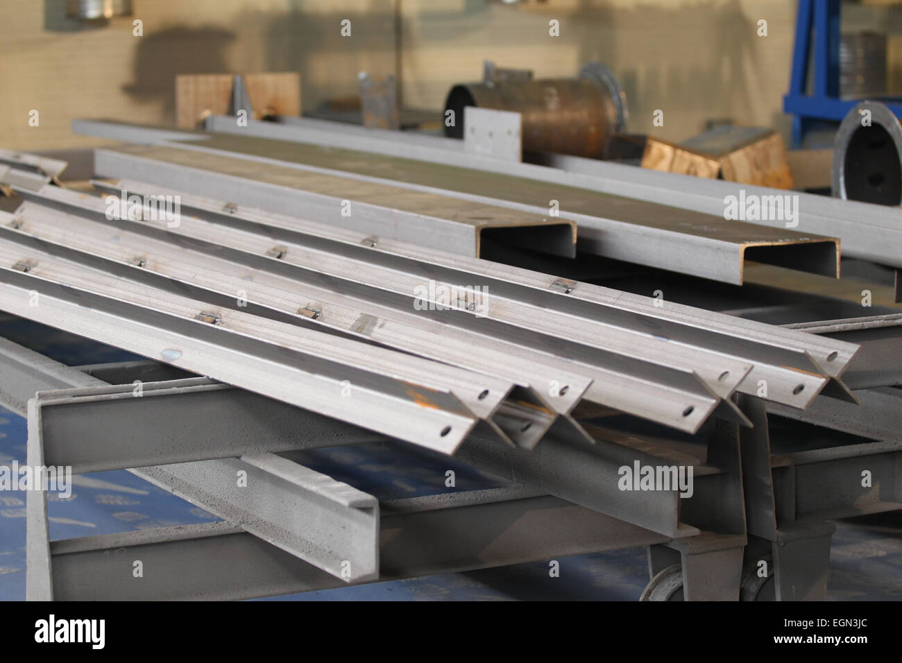 Metal profiles angle foundation for building structures, steel Stock ...