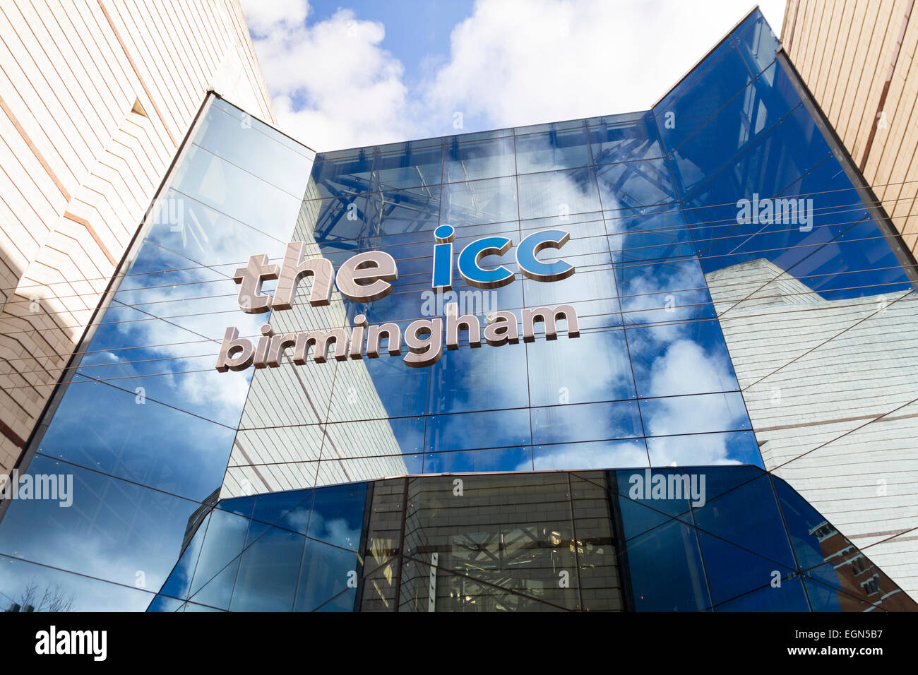 Entrance to the ICC in Birmingham UK Stock Photo - Alamy