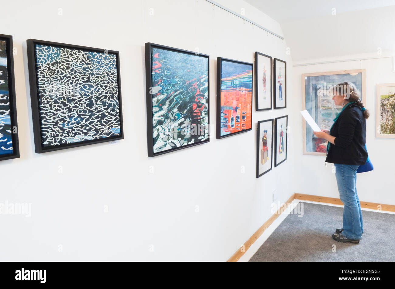 Exhibition gallery galleries hi-res stock photography and images - Alamy