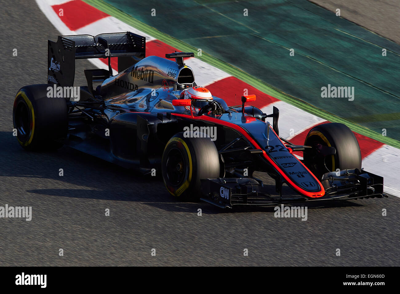 Barcelona, Spain. 27th Feb, 2015. Nico Rosberg (Mercedes Petronas ...