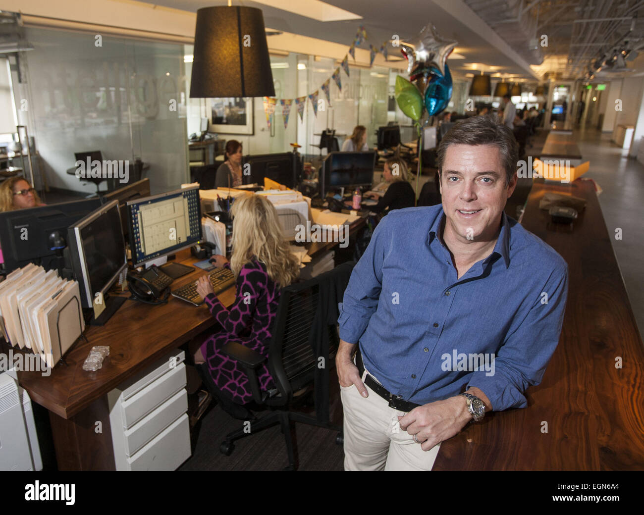Los Angeles, California, USA. 2nd Feb, 2015. Scott Painter, founder and ...