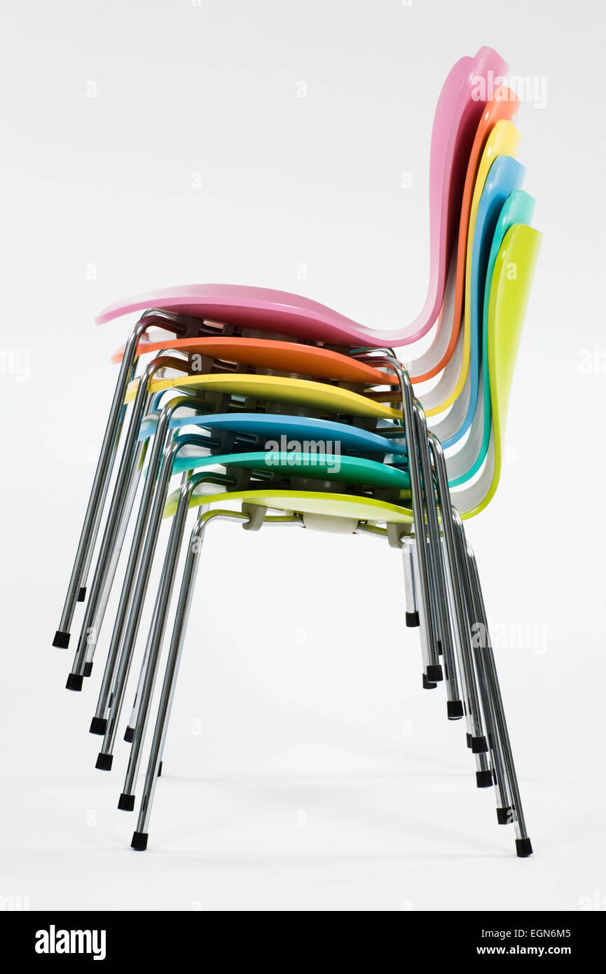 'Series 7' chairs Stock Photo - Alamy