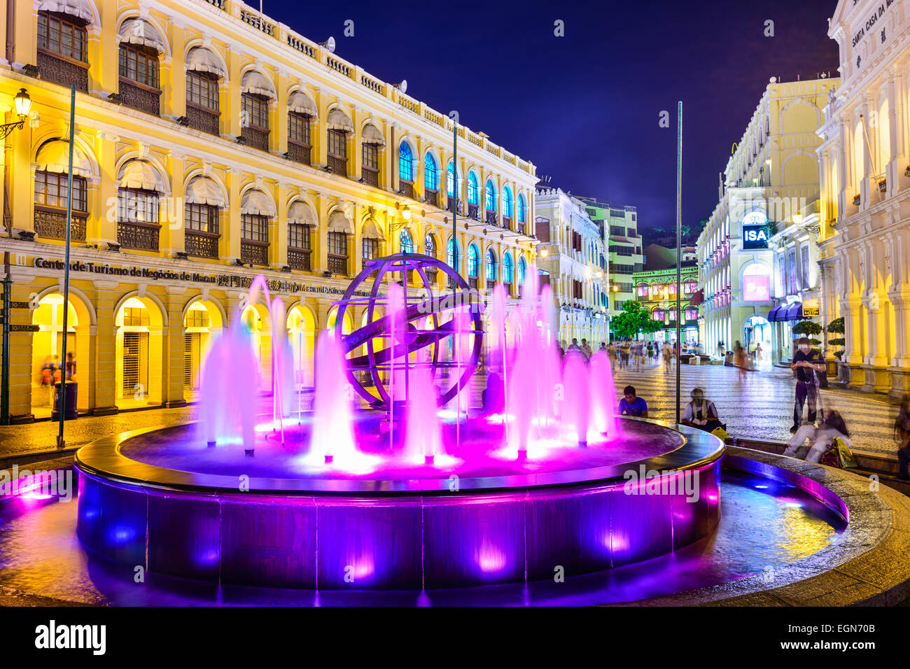 Senado square hi-res stock photography and images - Alamy