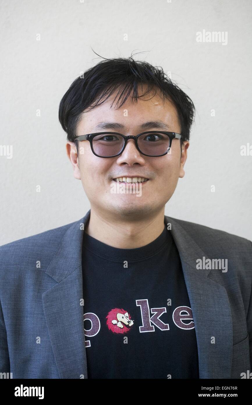 Los Angeles, California, USA. 4th Feb, 2015. Harrison Tang of Spokeo ...