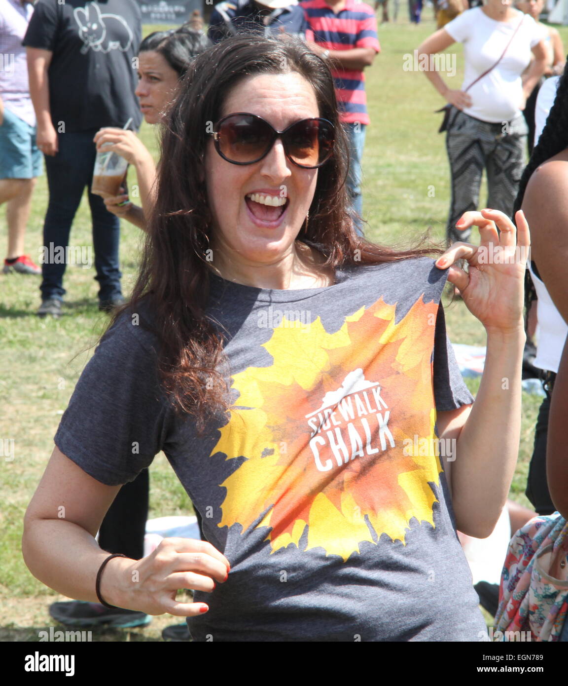 AfroPunk Festival 2014 at Commodore Barry Park - Day 2 - Backstage ...