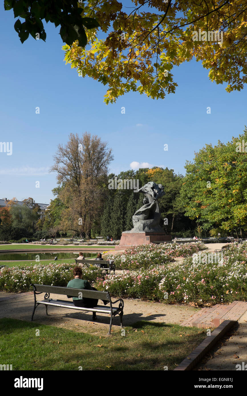 Chopin gardens warsaw hi-res stock photography and images - Alamy