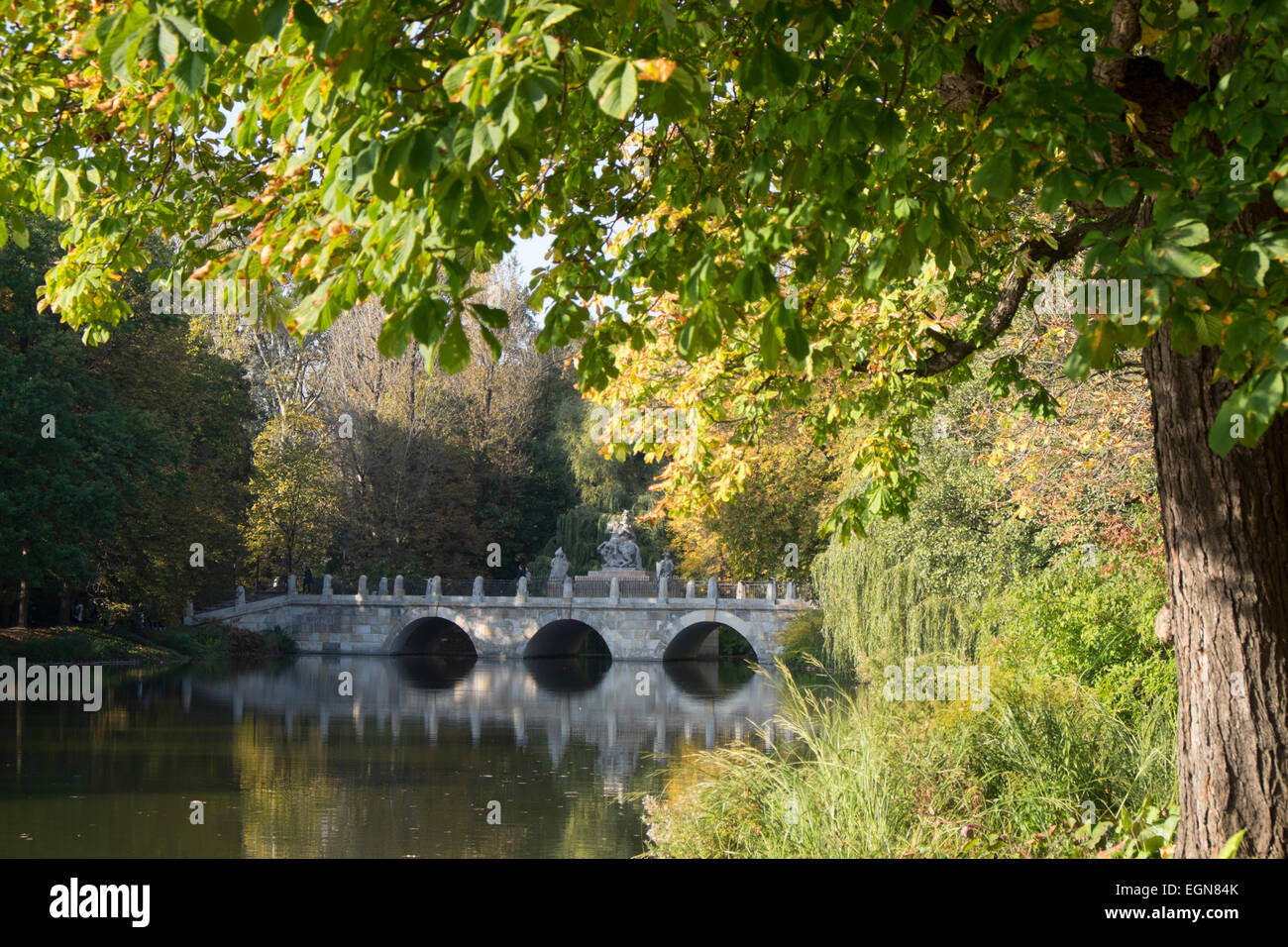 Palace on the Isle in Warsaw's Lazienkowski Park Stock Photo - Alamy
