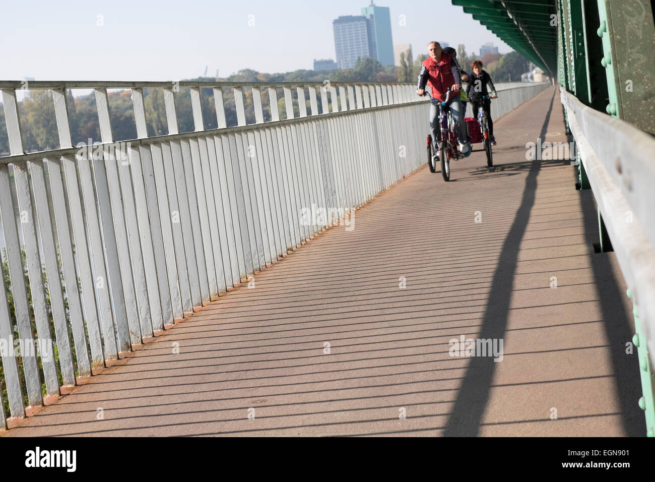 Gdansk Bridge in Warsaw, Poland Stock Photo - Alamy