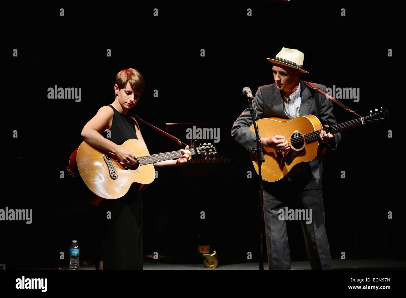 Tori Amos, Trevor Moss and Hannah Lou performing live in concert during ...