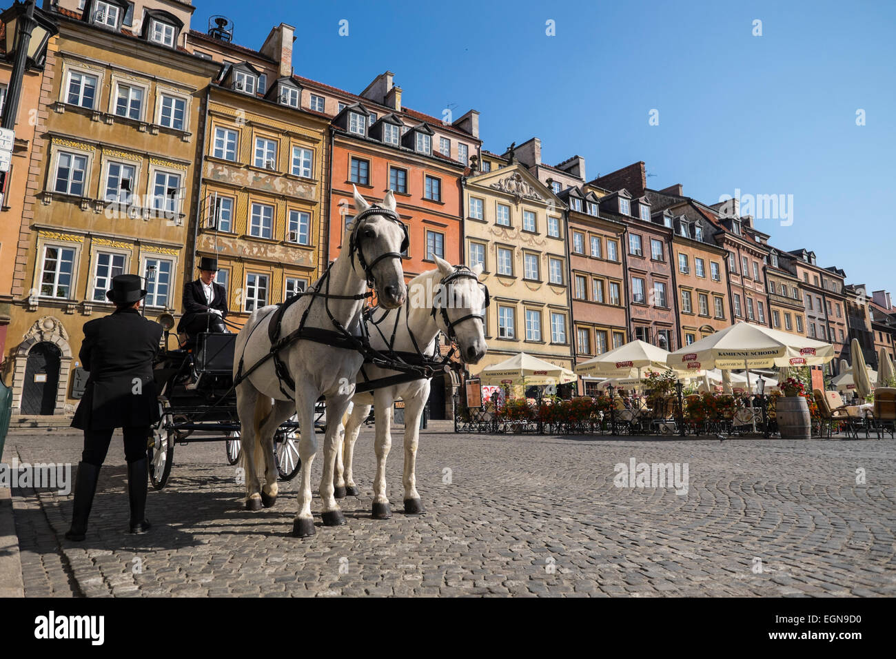 Warsaw old town hi-res stock photography and images - Alamy