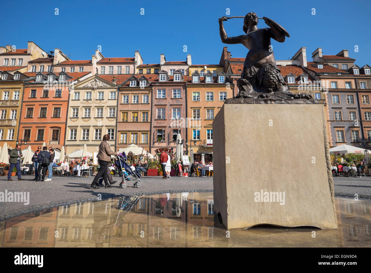 Warsaw general view hi-res stock photography and images - Alamy