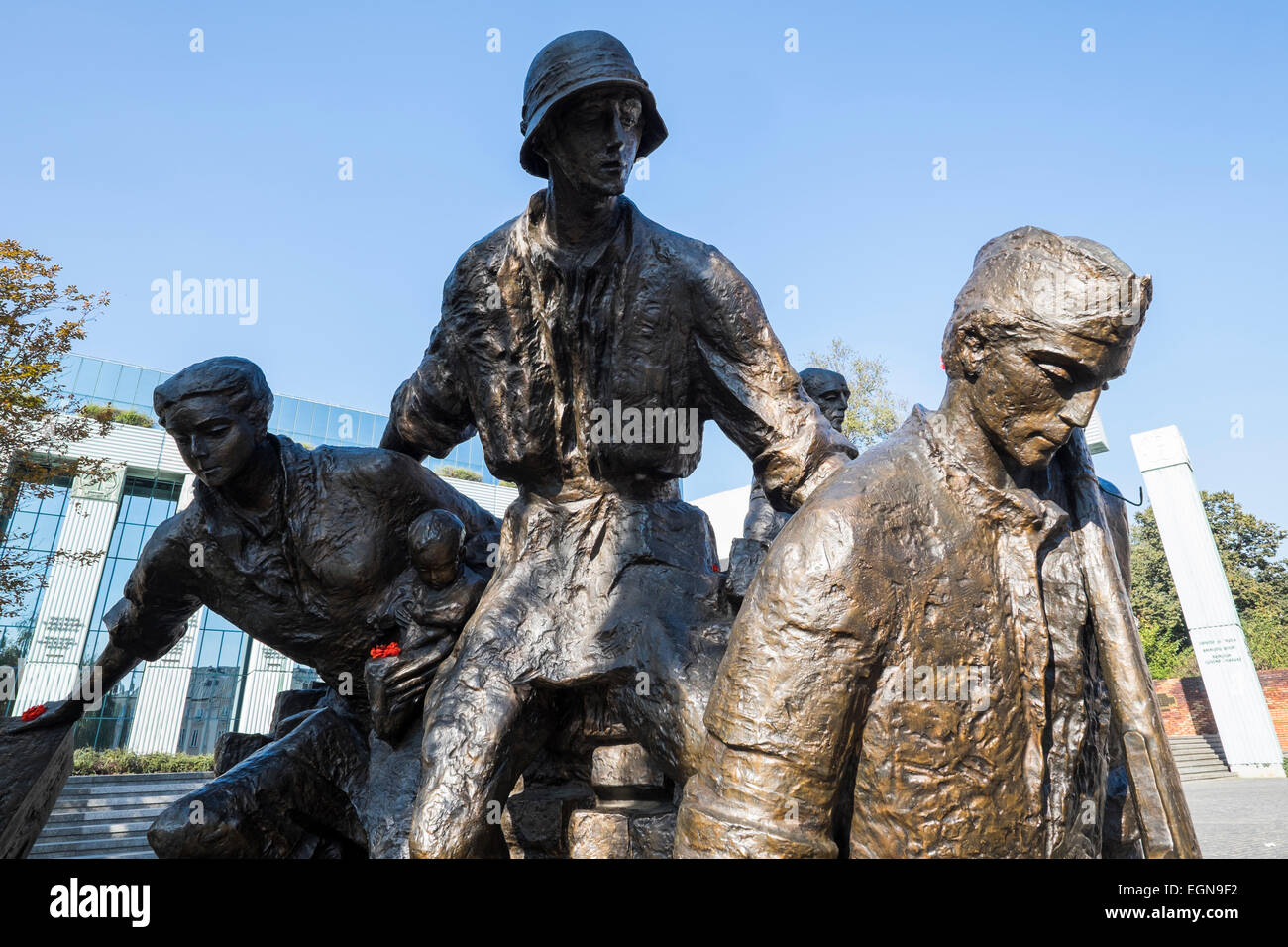 Warsaw uprising sculpture hi-res stock photography and images - Alamy