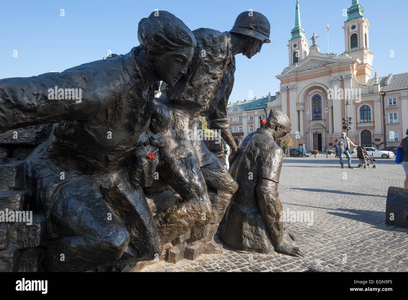 Warsaw uprising memorial hi-res stock photography and images - Alamy