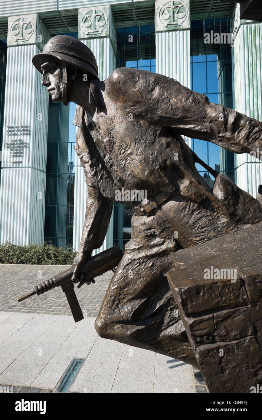 Warsaw uprising Memorial, Poland Stock Photo - Alamy