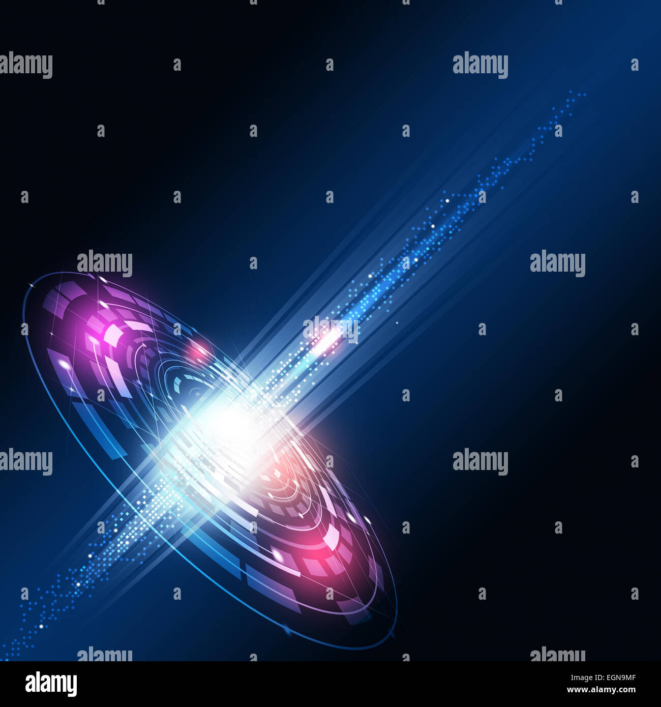 abstract circle net technology connections concept background Stock ...