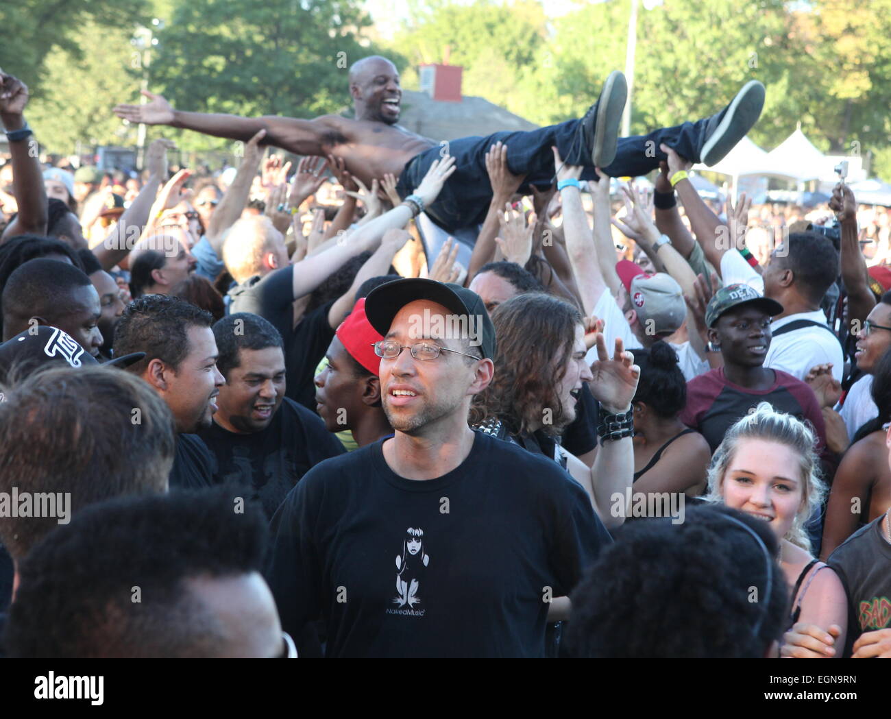 AfroPunk Festival 2014 at Commodore Barry Park - Day 2 - Performances ...