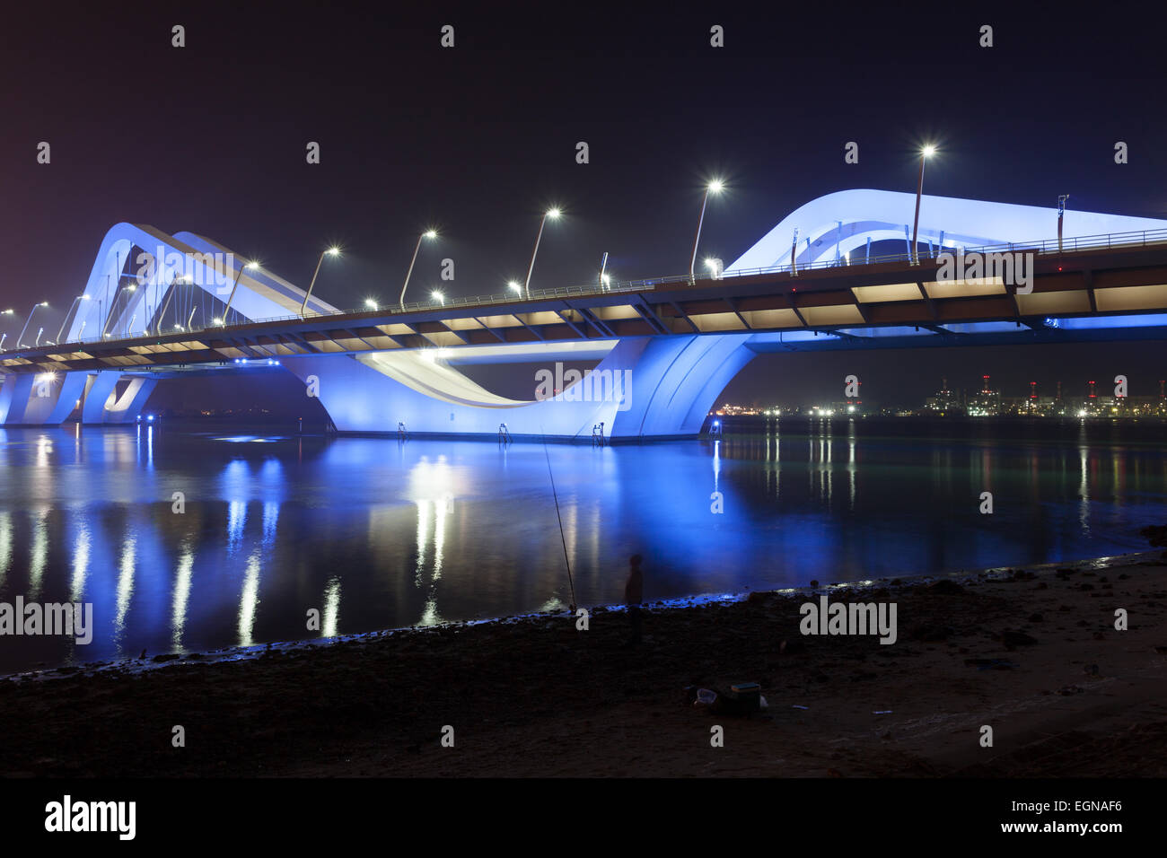 Sheikh Zayed Bridge Construction