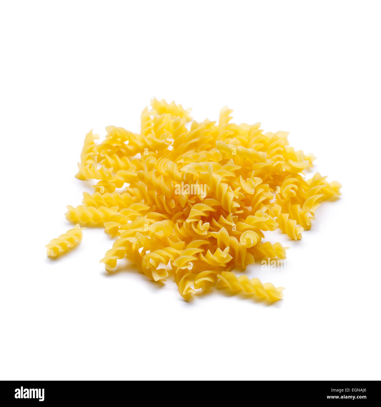 Closeup of Fusilli swirl pasta Stock Photo - Alamy