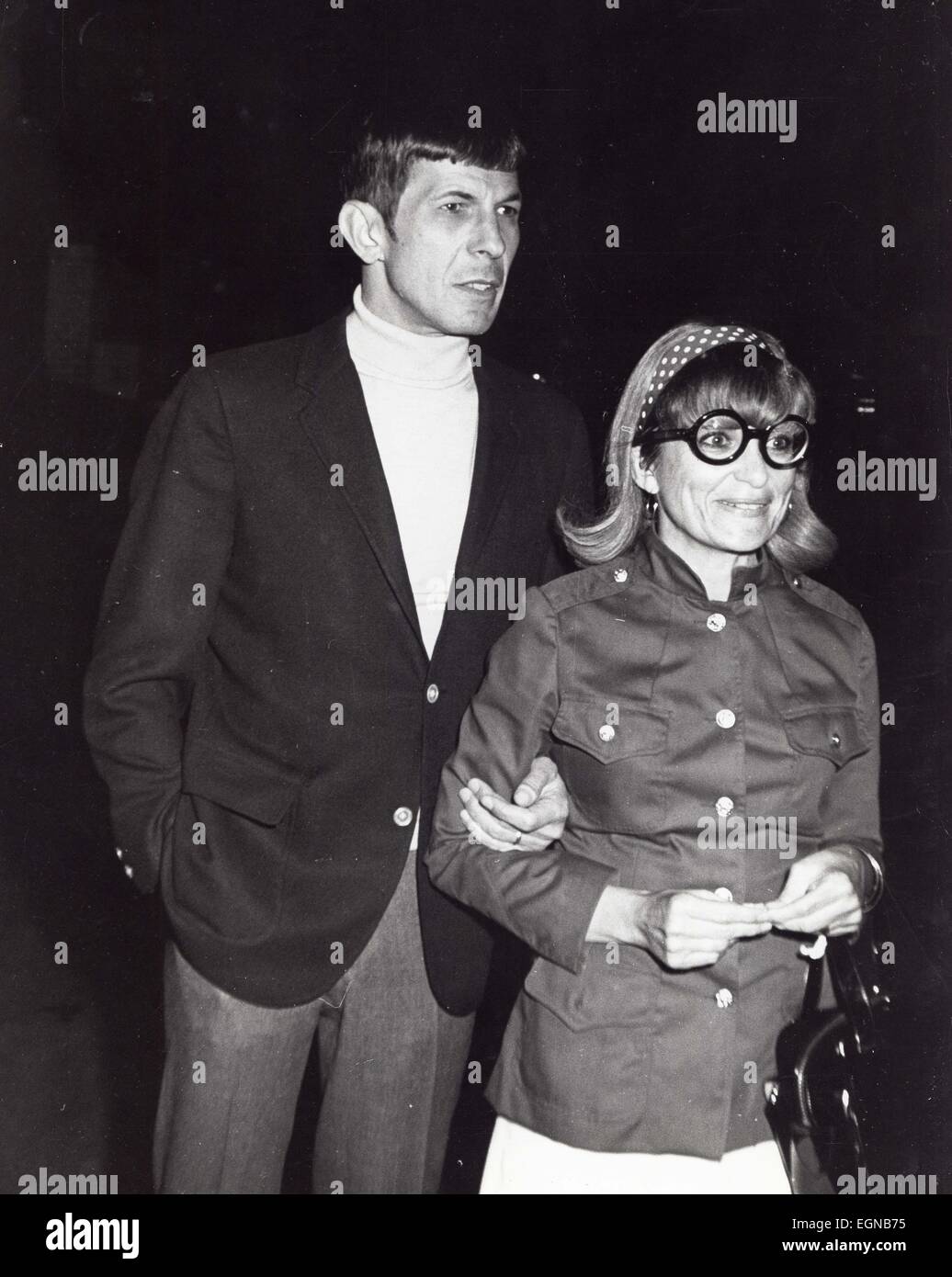 Leonard nimoy and wife susan bay hi-res stock photography and images ...