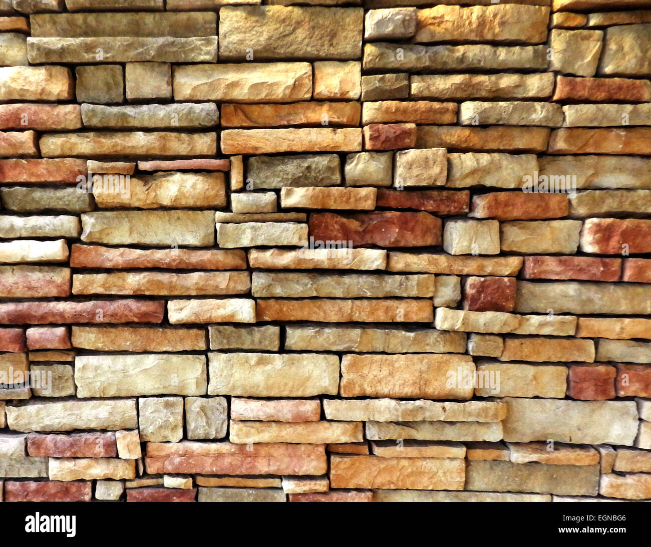 Colorful outdoor brick wall texture background outdoor in the park ...