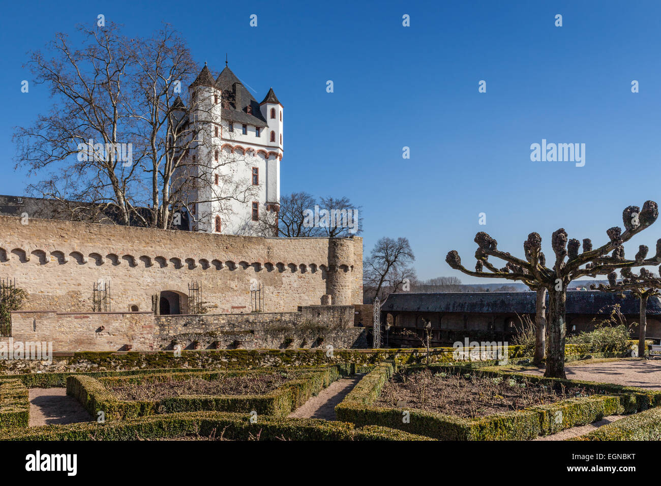 Electoral Castle of Eltville, Rheingau, Hesse, Germany Stock Photo - Alamy