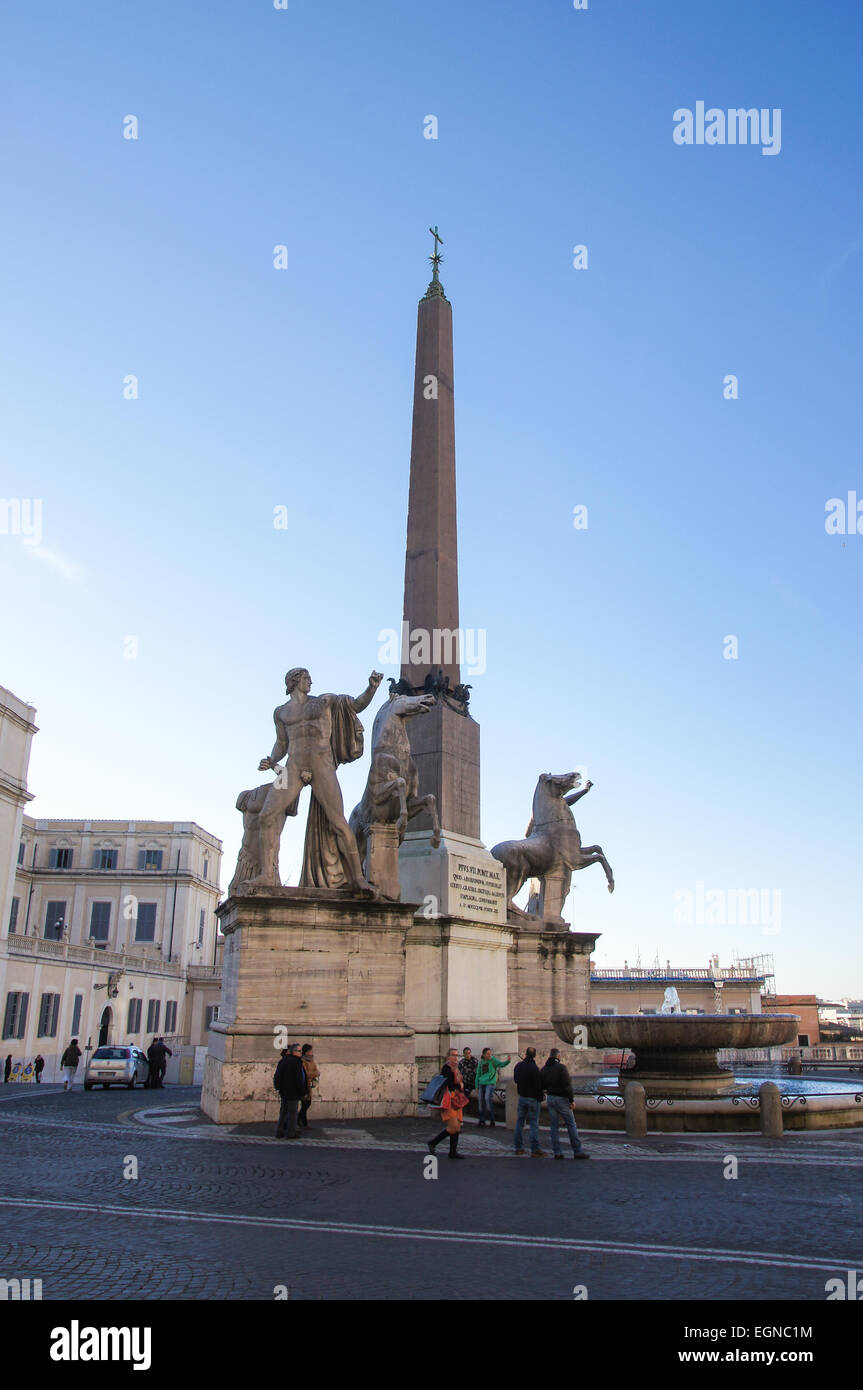 The piazza del quirinale hi-res stock photography and images - Alamy
